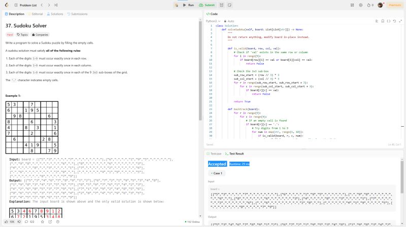 #leetcode #developer #python #sudoku | Osman ASLAN #leetcode #developer #python #sudoku | Osman ASLAN