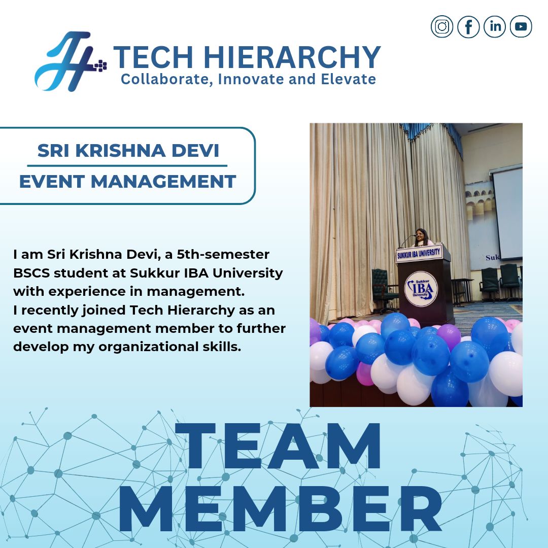 Sri Krishna Devi on LinkedIn: Excited to be a part of Tech Hierarchy as ... Sri Krishna Devi on LinkedIn: Excited to be a part of Tech Hierarchy as ...