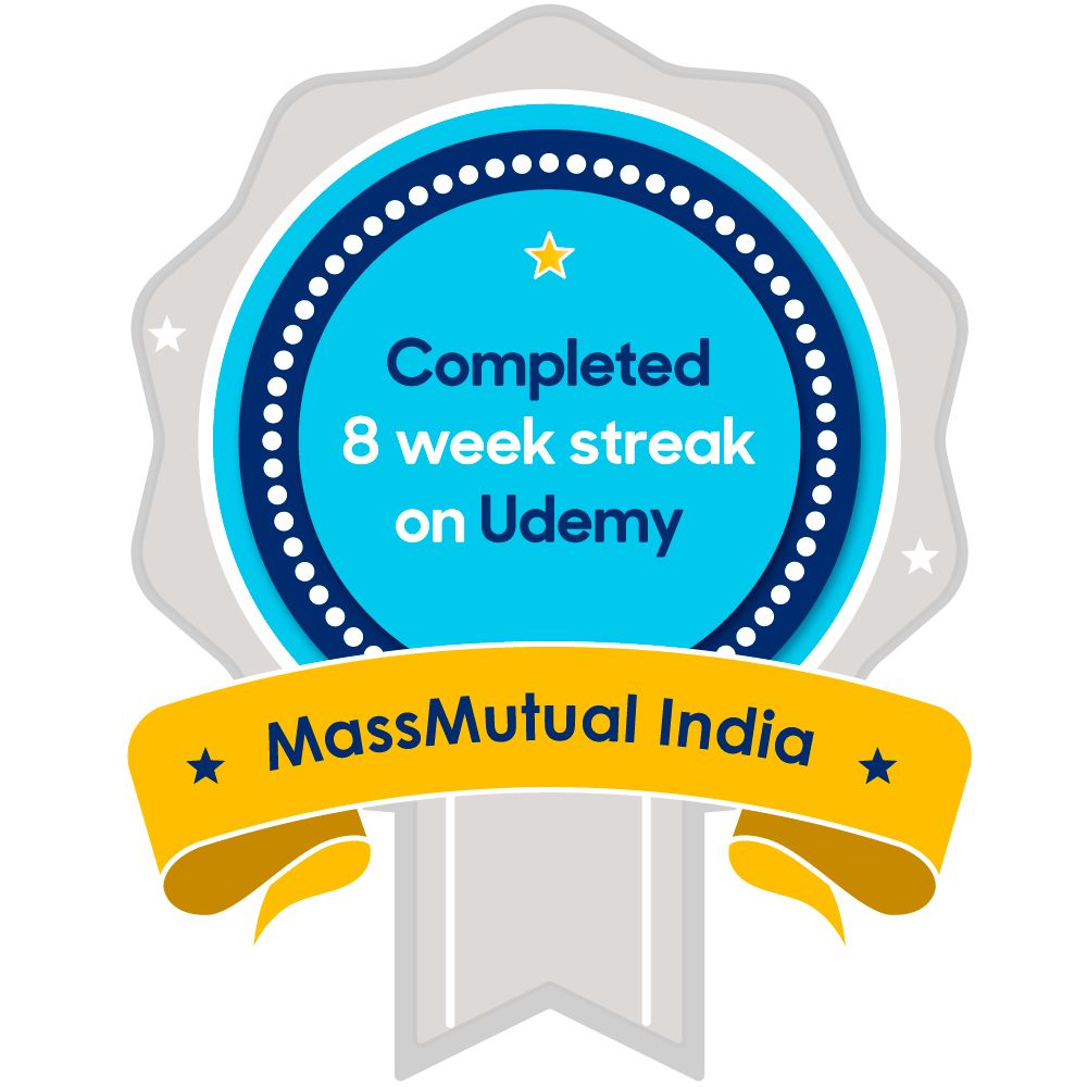 Mahesh kumar Thotla on LinkedIn: I have completed 8 weeks of learning ... Mahesh kumar Thotla on LinkedIn: I have completed 8 weeks of learning ...