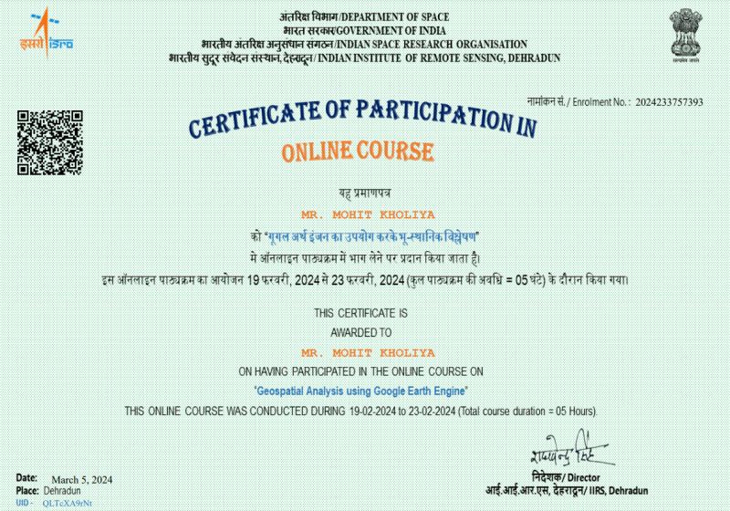 Mohit Kholiya on LinkedIn: #geospatialanalysis #googleearthengine #isro ... Mohit Kholiya on LinkedIn: #geospatialanalysis #googleearthengine #isro ...
