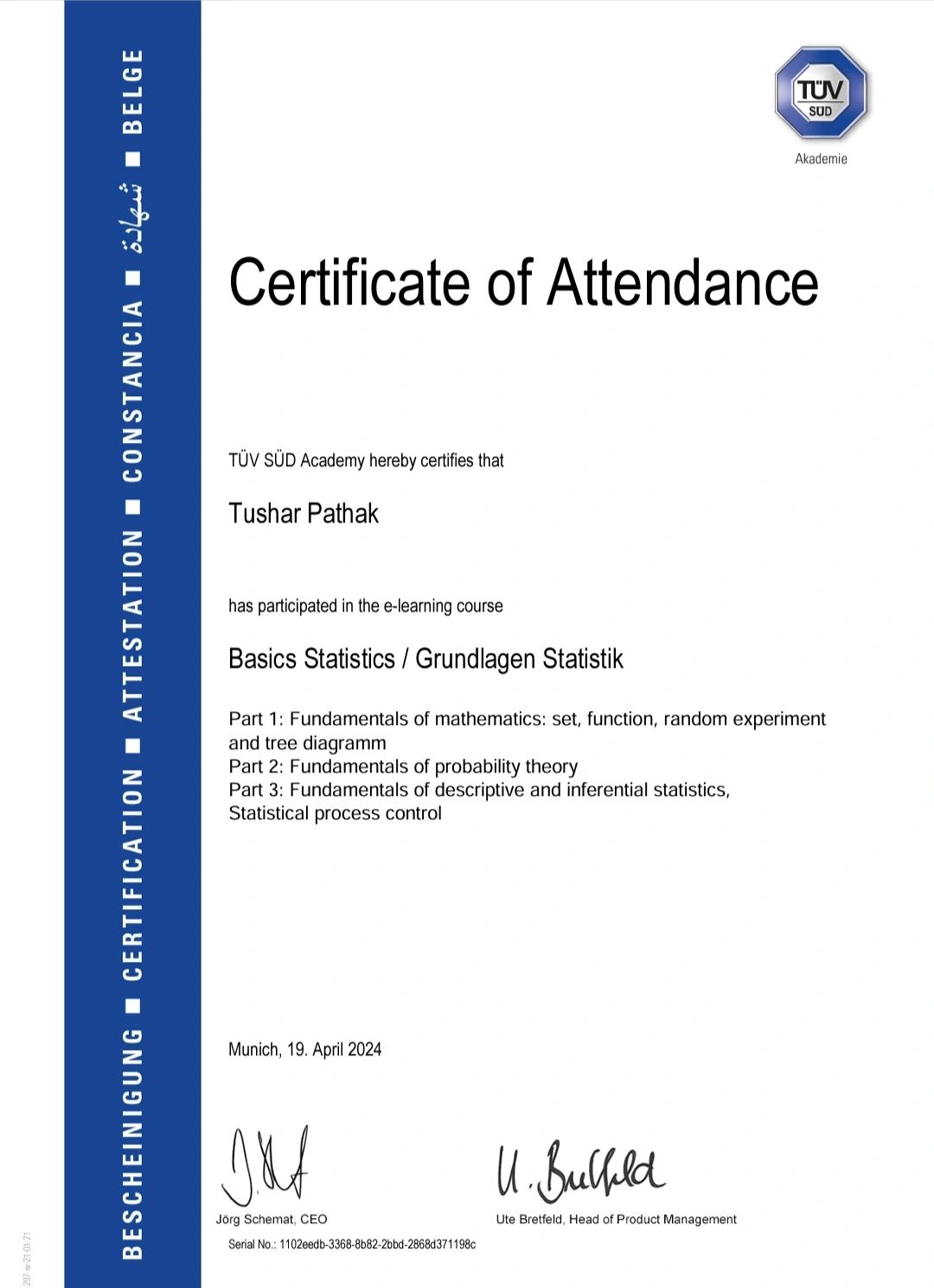 Basic statistics | TUSHAR PATHAK Basic statistics | TUSHAR PATHAK