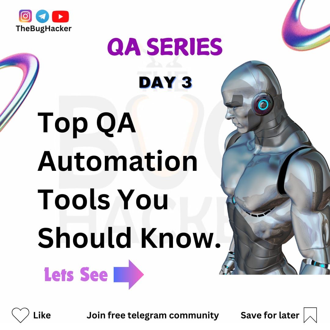 The Bug Hacker on LinkedIn: #thebughacker #qaautomation #softwaretesting The Bug Hacker on LinkedIn: #thebughacker #qaautomation #softwaretesting
