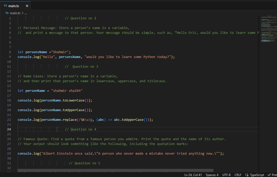Ahmer Rehman on LinkedIn: #100_days_of_code #vscode #vs #chalk #ramzan ... Ahmer Rehman on LinkedIn: #100_days_of_code #vscode #vs #chalk #ramzan ...