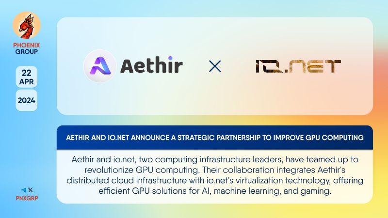 PhoenixGroup on LinkedIn: Aethir and io.net Announce a Strategic ... PhoenixGroup on LinkedIn: Aethir and io.net Announce a Strategic ...