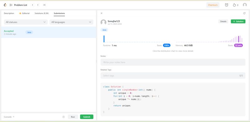 Sonu Jha on LinkedIn: #code #leetcode #dailycoding Sonu Jha on LinkedIn: #code #leetcode #dailycoding