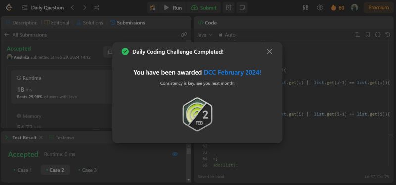 Anshika Das on LinkedIn: #coding #leetcode #potd #geeksforgeeks Anshika Das on LinkedIn: #coding #leetcode #potd #geeksforgeeks