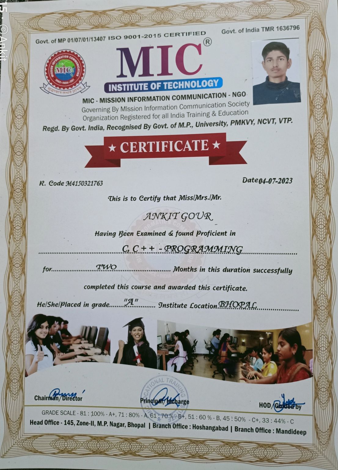 Ankit Gour on LinkedIn: #c #c #mic #codingjourney #programing Ankit Gour on LinkedIn: #c #c #mic #codingjourney #programing
