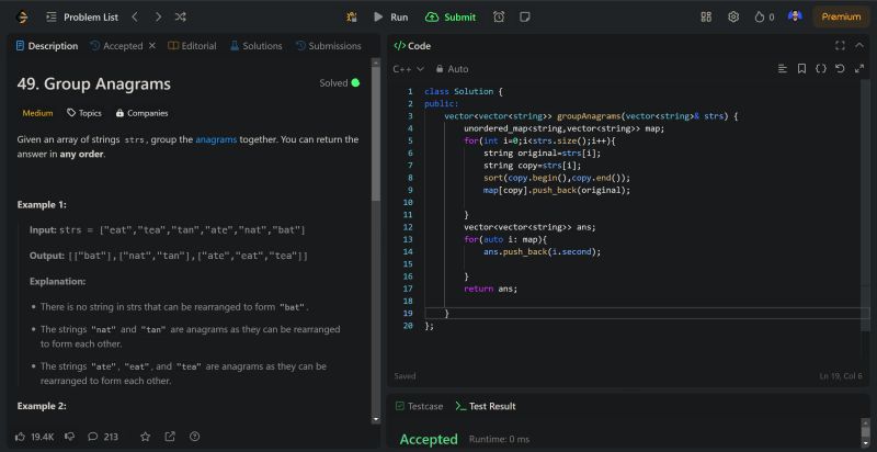 Himanshu Kumar on LinkedIn: #leetcode #coding #problemsolving #anagrams ... Himanshu Kumar on LinkedIn: #leetcode #coding #problemsolving #anagrams ...