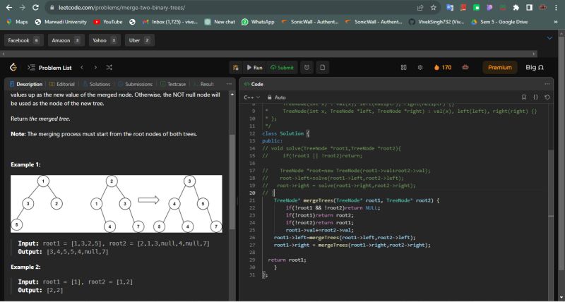 Day 123 of Leetcode challenge | Vivek Kumar posted on the topic | LinkedIn Day 123 of Leetcode challenge | Vivek Kumar posted on the topic | LinkedIn