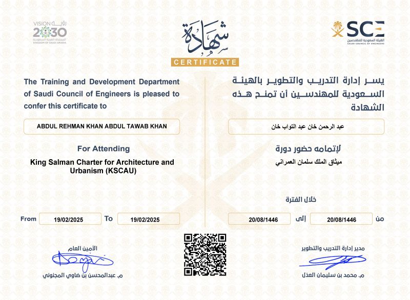 I'm excited to share my certificate - King Salman Charter for ... I'm excited to share my certificate - King Salman Charter for ...