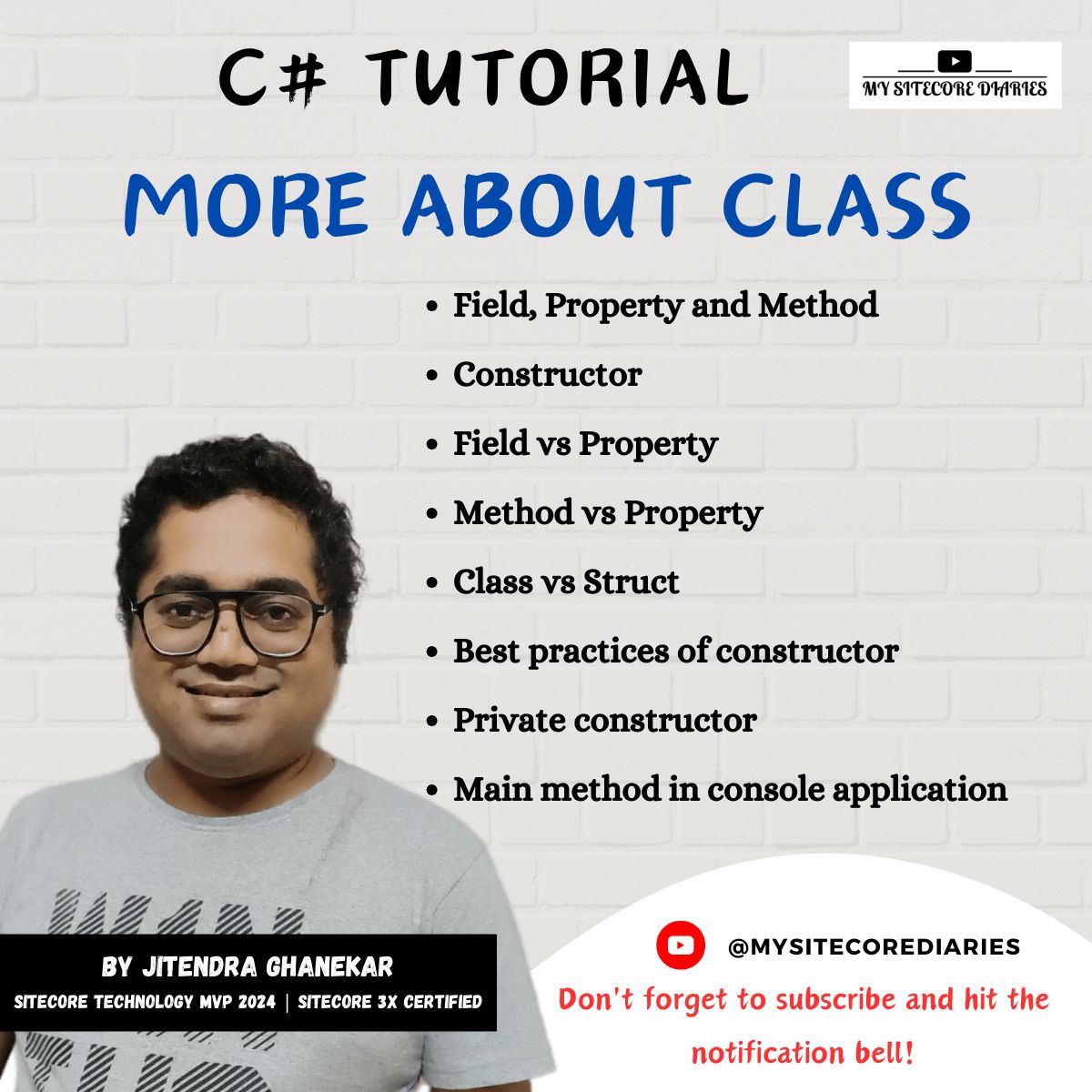 Jitendra Ghanekar on LinkedIn: C# Tutorial | Class- Constructor ... Jitendra Ghanekar on LinkedIn: C# Tutorial | Class- Constructor ...