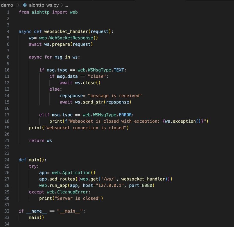 #asynchronousprogramming #aiohttp #websockets | Mina Eskander #asynchronousprogramming #aiohttp #websockets | Mina Eskander