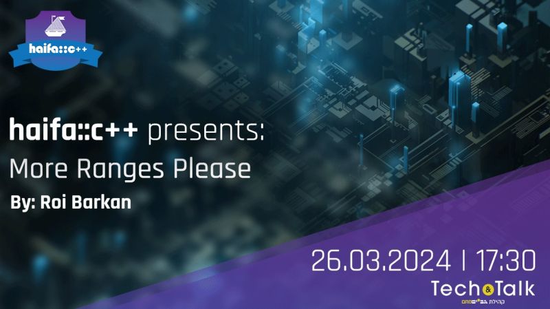 Alex Dathskovsky ☕ on LinkedIn: #meetup #cpp #cplusplus #ranges Alex Dathskovsky ☕ on LinkedIn: #meetup #cpp #cplusplus #ranges