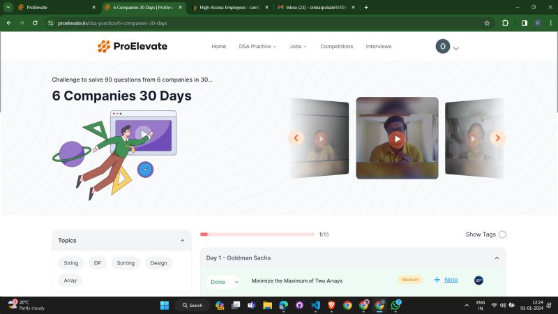 Omkar Pokale on LinkedIn: #6companies30days #revisewitharsh Omkar Pokale on LinkedIn: #6companies30days #revisewitharsh