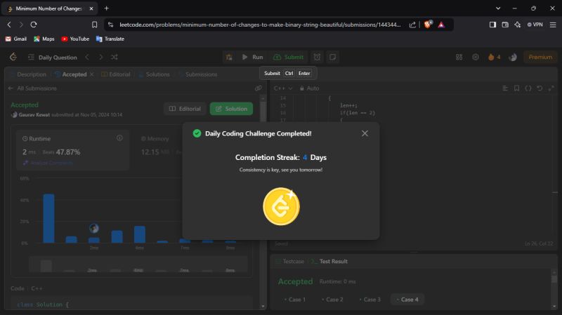 Gaurav Kewat on LinkedIn: #codinglife #problemsolving #leetcode # ... Gaurav Kewat on LinkedIn: #codinglife #problemsolving #leetcode # ...