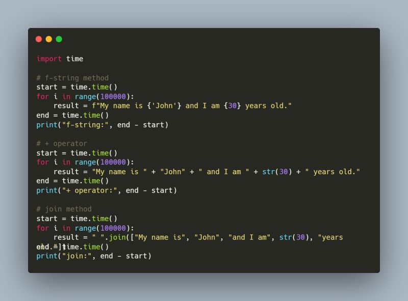 Rabnawaz Jan Sher on LinkedIn: #python #codeoptimization #pythontips # ... Rabnawaz Jan Sher on LinkedIn: #python #codeoptimization #pythontips # ...