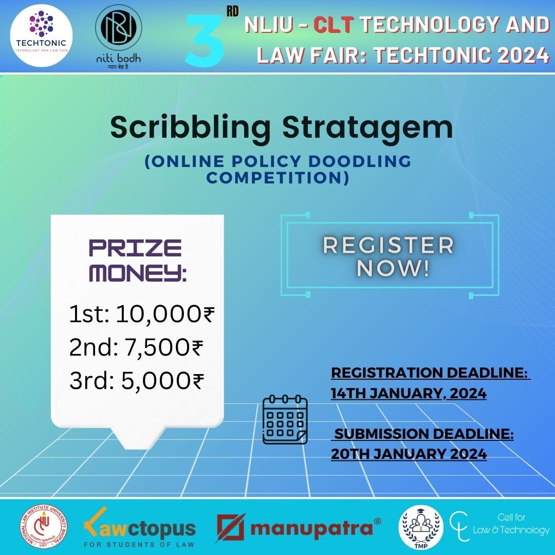 Join Scribbling Stratagem by NLIU-CLT | NLIU CLT posted on the topic ... Join Scribbling Stratagem by NLIU-CLT | NLIU CLT posted on the topic ...