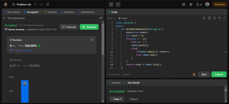 Gaurav Kumawat on LinkedIn: #leetcode #codingjourney #cplusplus # ... Gaurav Kumawat on LinkedIn: #leetcode #codingjourney #cplusplus # ...