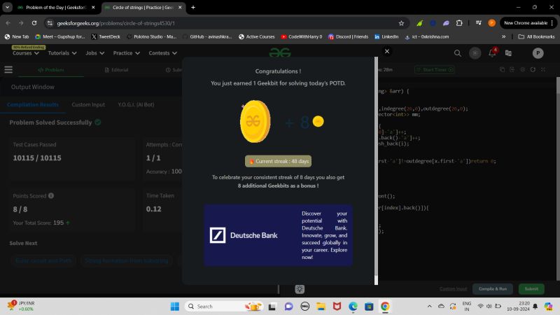 Punit Kumar on LinkedIn: #deutschebank #geeksforgeeks #dsa # ... Punit Kumar on LinkedIn: #deutschebank #geeksforgeeks #dsa # ...