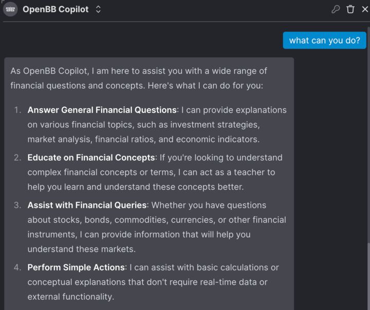 Wondering what the OpenBB Copilot on the Terminal Pro can do for you ... Wondering what the OpenBB Copilot on the Terminal Pro can do for you ...