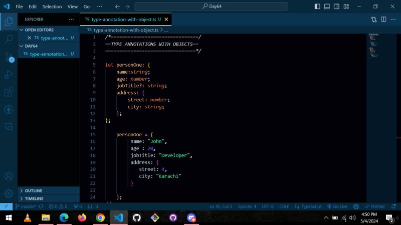 Muhammad Usman on LinkedIn: #100daysoftypescript #100daysoftypescript # ... Muhammad Usman on LinkedIn: #100daysoftypescript #100daysoftypescript # ...
