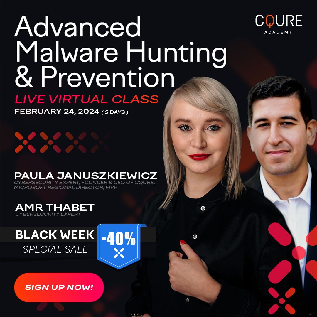 CQURE Academy on LinkedIn: #cqure #cqureacademy #cybersecurity #malware ... CQURE Academy on LinkedIn: #cqure #cqureacademy #cybersecurity #malware ...