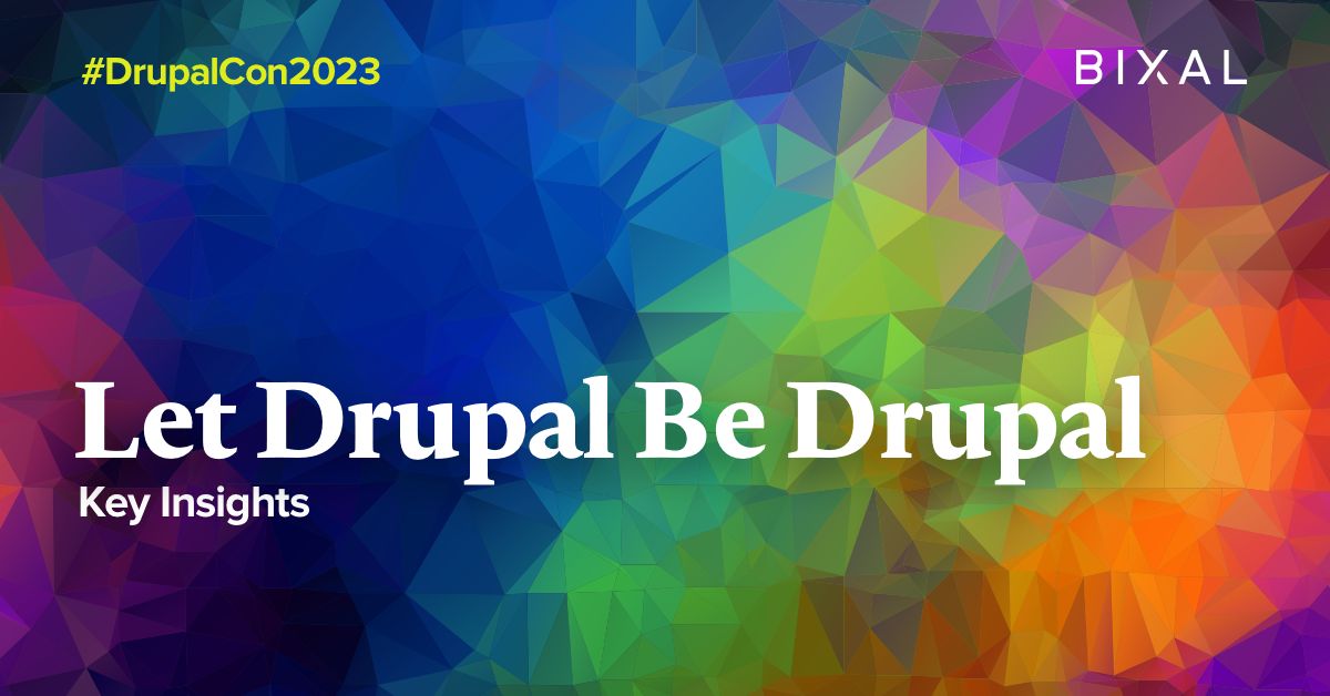 Bixal on LinkedIn: #drupal #drupalcon2023 Bixal on LinkedIn: #drupal #drupalcon2023