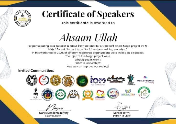 Ahsaan ullah on LinkedIn: #leadership #socialwork #communitydevelopment ... Ahsaan ullah on LinkedIn: #leadership #socialwork #communitydevelopment ...