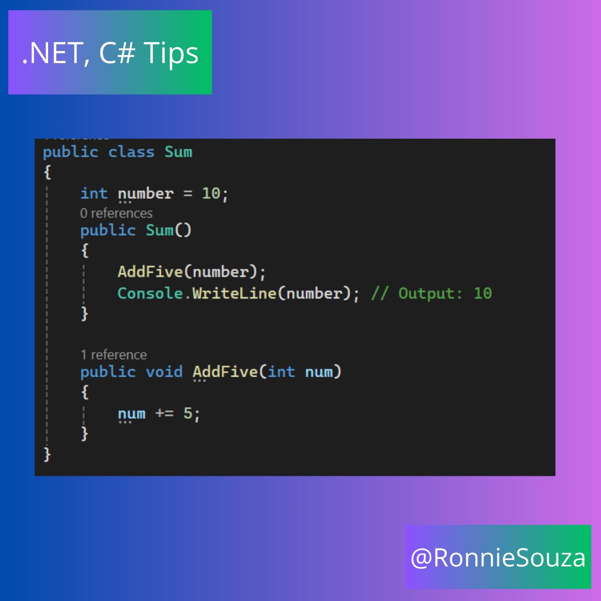 #programming #csharp #dotnet #softwaredevelopment #codingtips | Ronnie ... #programming #csharp #dotnet #softwaredevelopment #codingtips | Ronnie ...