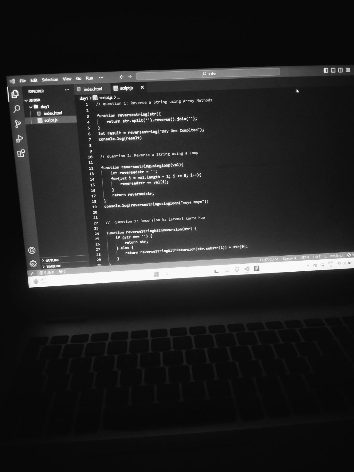 Vansham Patel on LinkedIn: #codingjourney #day1done # ... Vansham Patel on LinkedIn: #codingjourney #day1done # ...