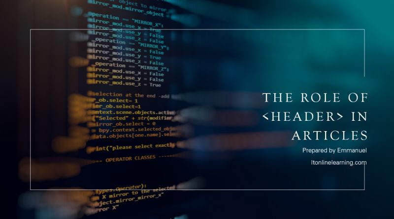 Emmanuel Msafiri Phiri on LinkedIn: #html #webdev #contentstructure Emmanuel Msafiri Phiri on LinkedIn: #html #webdev #contentstructure