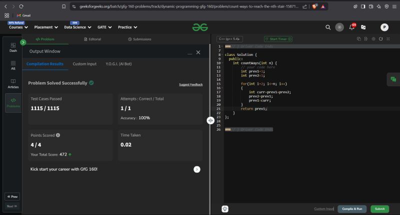 #geekstreak2024 #gfg160 #dsa #problemsolving #dynamicprogramming ... #geekstreak2024 #gfg160 #dsa #problemsolving #dynamicprogramming ...