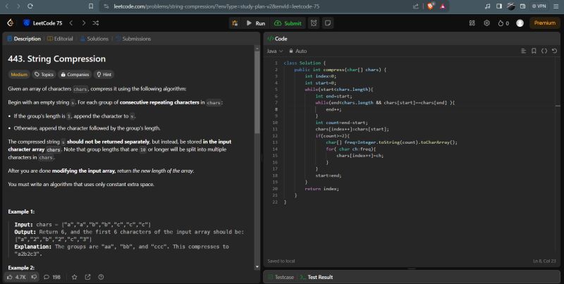 Balaji Selvaraj on LinkedIn: #100daysofleetcode #leetcode ... Balaji Selvaraj on LinkedIn: #100daysofleetcode #leetcode ...