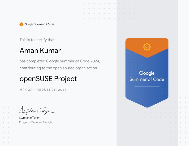 Aman Kumar on LinkedIn: #gsoc #opensource #mlops #genai #techinnovation ... Aman Kumar on LinkedIn: #gsoc #opensource #mlops #genai #techinnovation ...