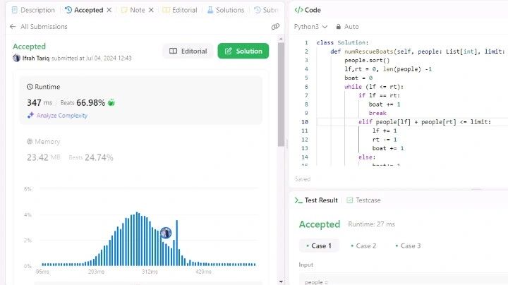 Ifrah Tariq on LinkedIn: #50daysofleetcode #leetcode #codingchallenge # ... Ifrah Tariq on LinkedIn: #50daysofleetcode #leetcode #codingchallenge # ...