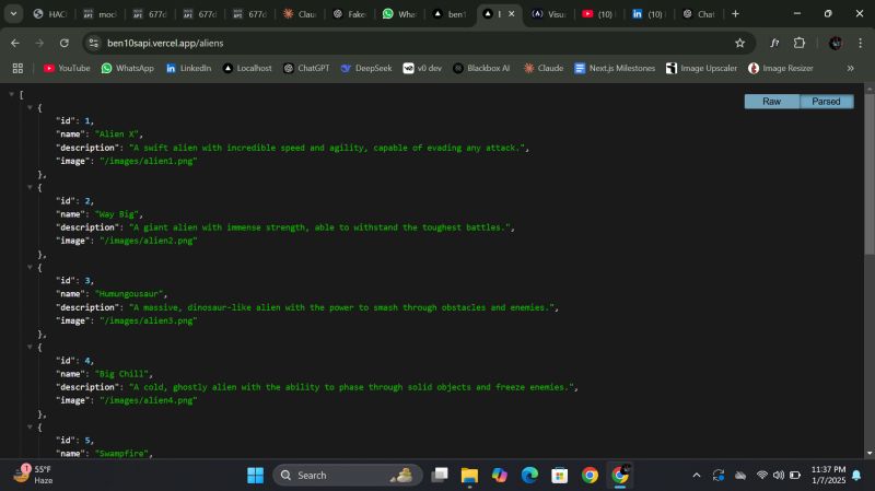 Abbas Asad on LinkedIn: #nextjs #ben10 #api #webdevelopment #innovation Abbas Asad on LinkedIn: #nextjs #ben10 #api #webdevelopment #innovation