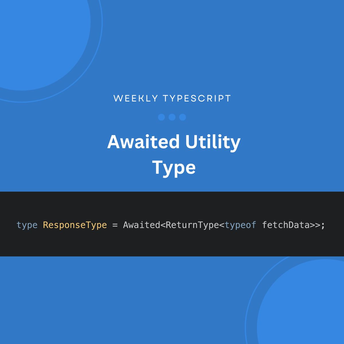 Dominik N. on LinkedIn: #typescript #typescriptweekly Dominik N. on LinkedIn: #typescript #typescriptweekly