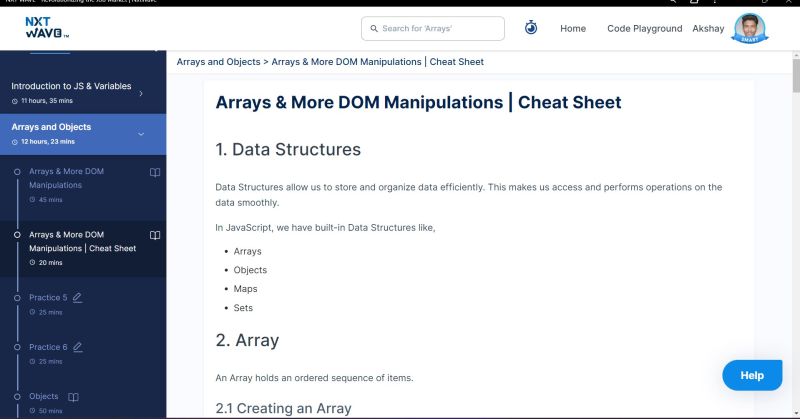 Day 48 of 75-Day Coding Challenge: Arrays and DOM Manipulations ... Day 48 of 75-Day Coding Challenge: Arrays and DOM Manipulations ...