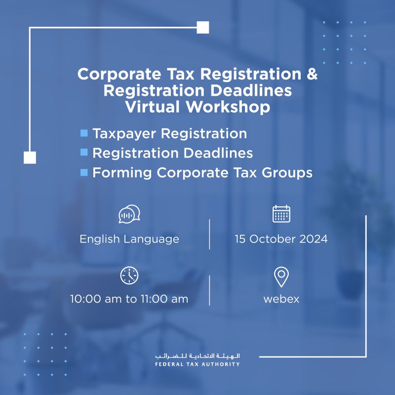 Federal Tax Authority on LinkedIn: #corporate_tax #fta #federal_tax ... Federal Tax Authority on LinkedIn: #corporate_tax #fta #federal_tax ...