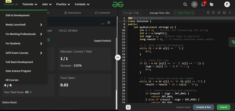 Punit Tak on LinkedIn: #dsa160 #dsa #codingchallenge #geeksforgeeks # ... Punit Tak on LinkedIn: #dsa160 #dsa #codingchallenge #geeksforgeeks # ...