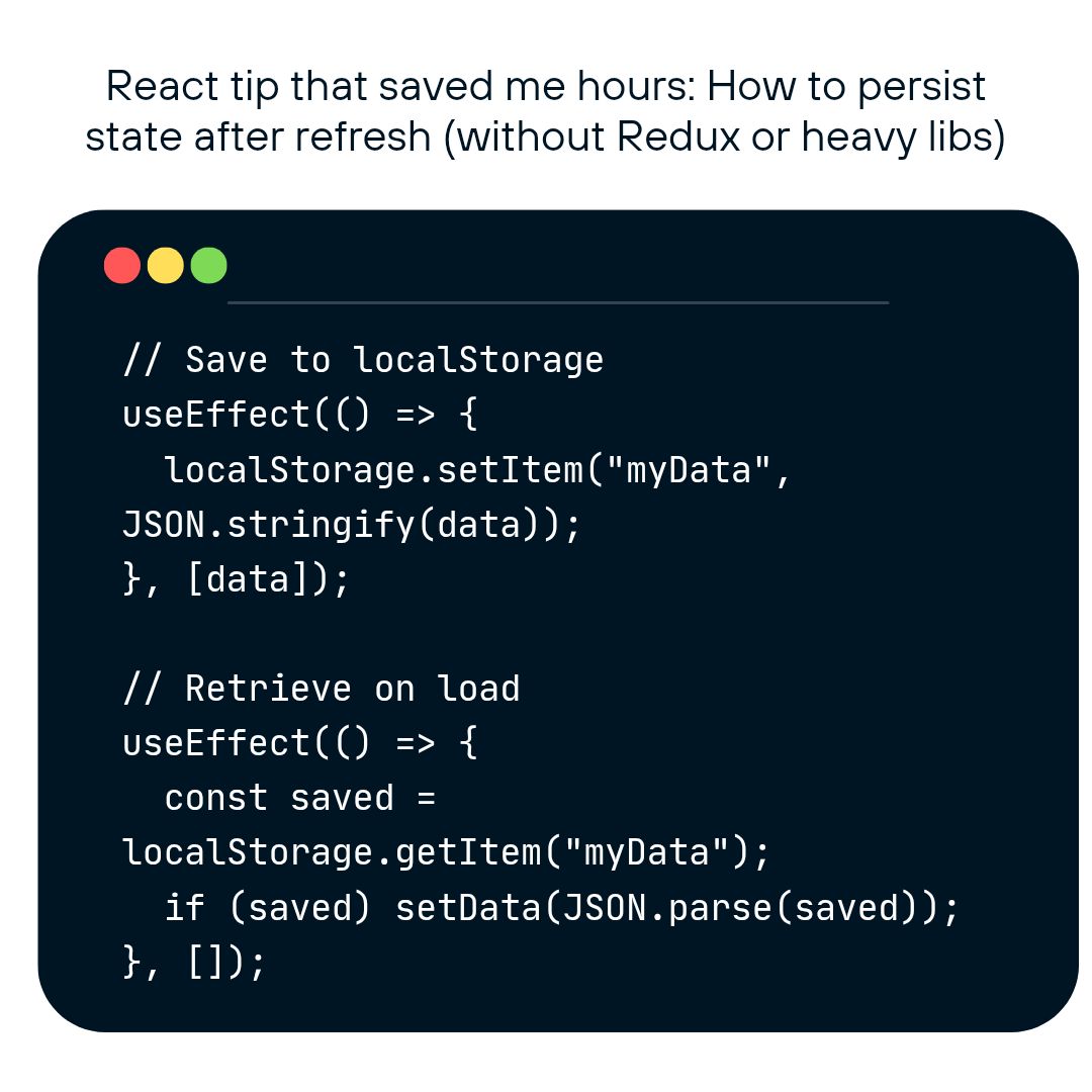 #reactjs #webdevtips #fullstackdeveloper #mernstack #frontendtips ... #reactjs #webdevtips #fullstackdeveloper #mernstack #frontendtips ...