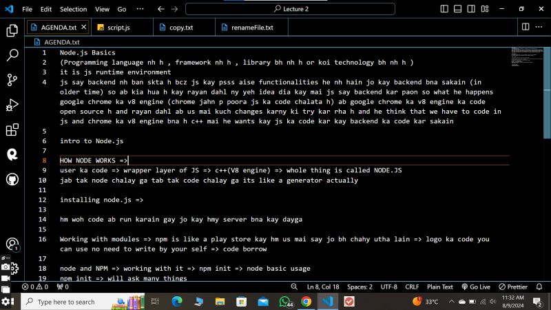 Day 2 of Node.js Backend Challenge | Maadeha Shaikh🌸 posted on the ... Day 2 of Node.js Backend Challenge | Maadeha Shaikh🌸 posted on the ...
