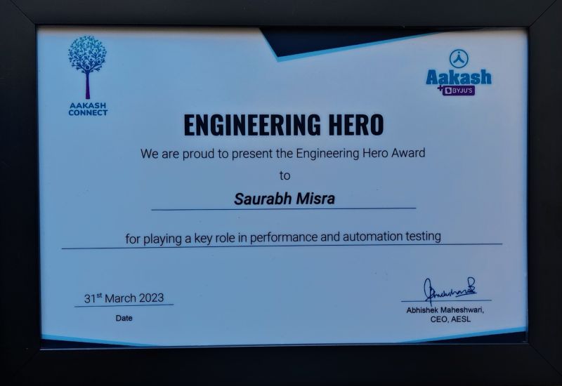 Saurabh Misra on LinkedIn: #appreciatedatwork | 10 comments Saurabh Misra on LinkedIn: #appreciatedatwork | 10 comments