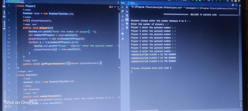 Launching guesser game in Java | Jay Sahu posted on the topic | LinkedIn Launching guesser game in Java | Jay Sahu posted on the topic | LinkedIn