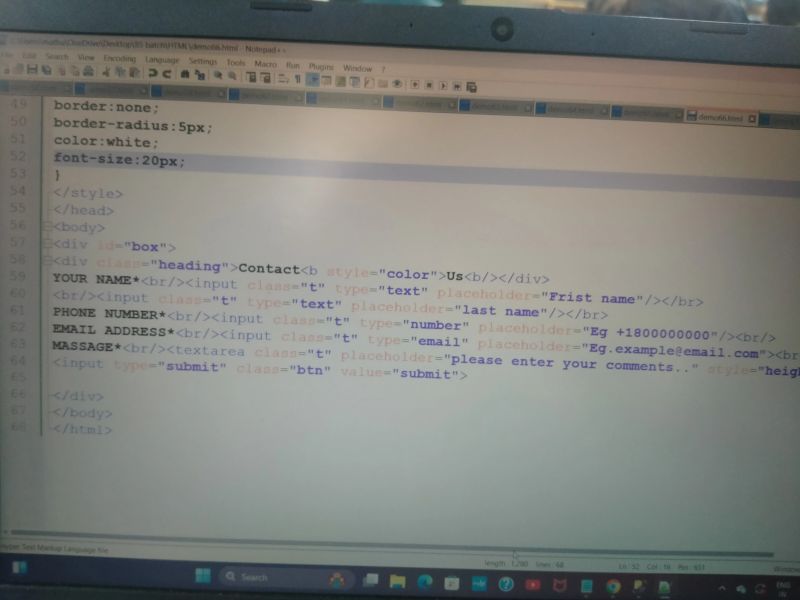 Rakhee Pandey Pandey on LinkedIn: html css use Rakhee Pandey Pandey on LinkedIn: html css use