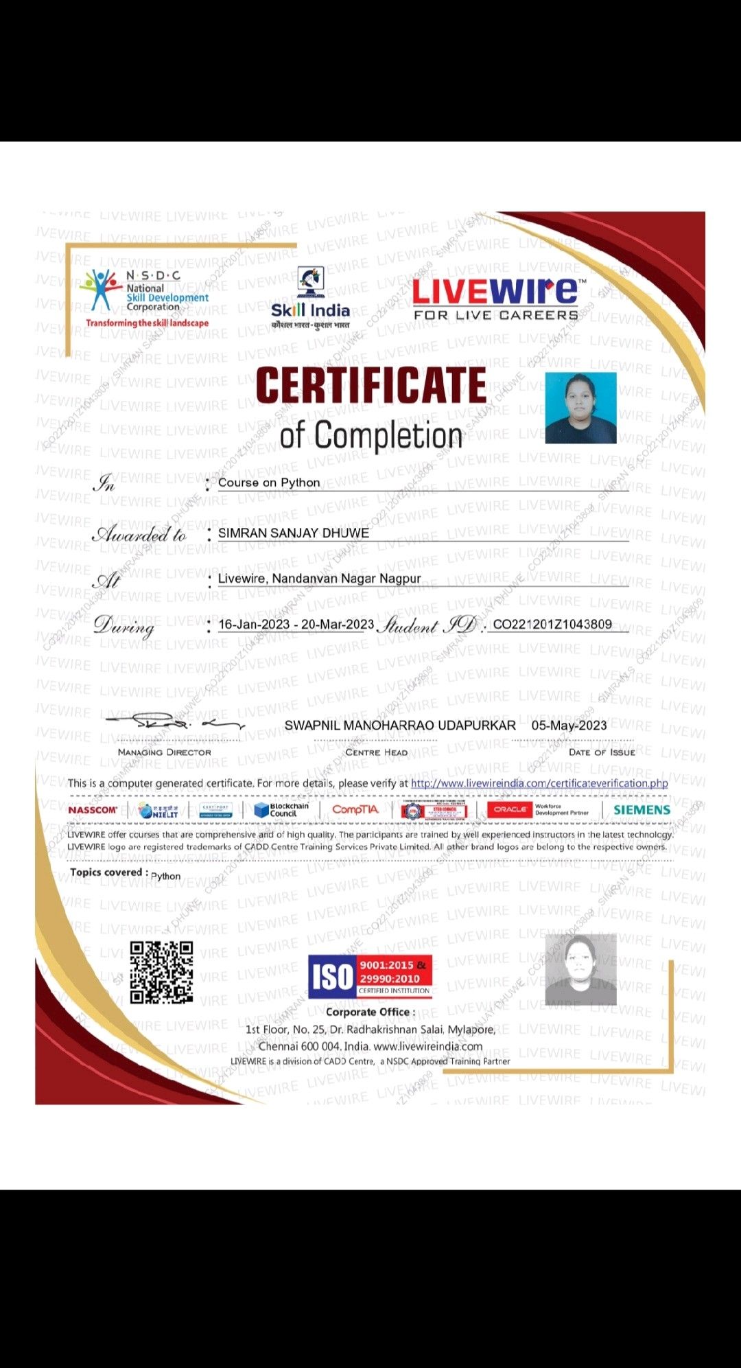 SIMRAN DHUWE on LinkedIn: #pythonprogramminglanguage #codingjourney # ... SIMRAN DHUWE on LinkedIn: #pythonprogramminglanguage #codingjourney # ...