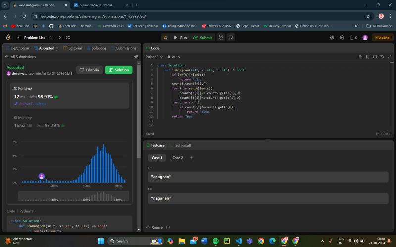 Simran Yadav on LinkedIn: #100daysofcode #python #leetcode # ... Simran Yadav on LinkedIn: #100daysofcode #python #leetcode # ...