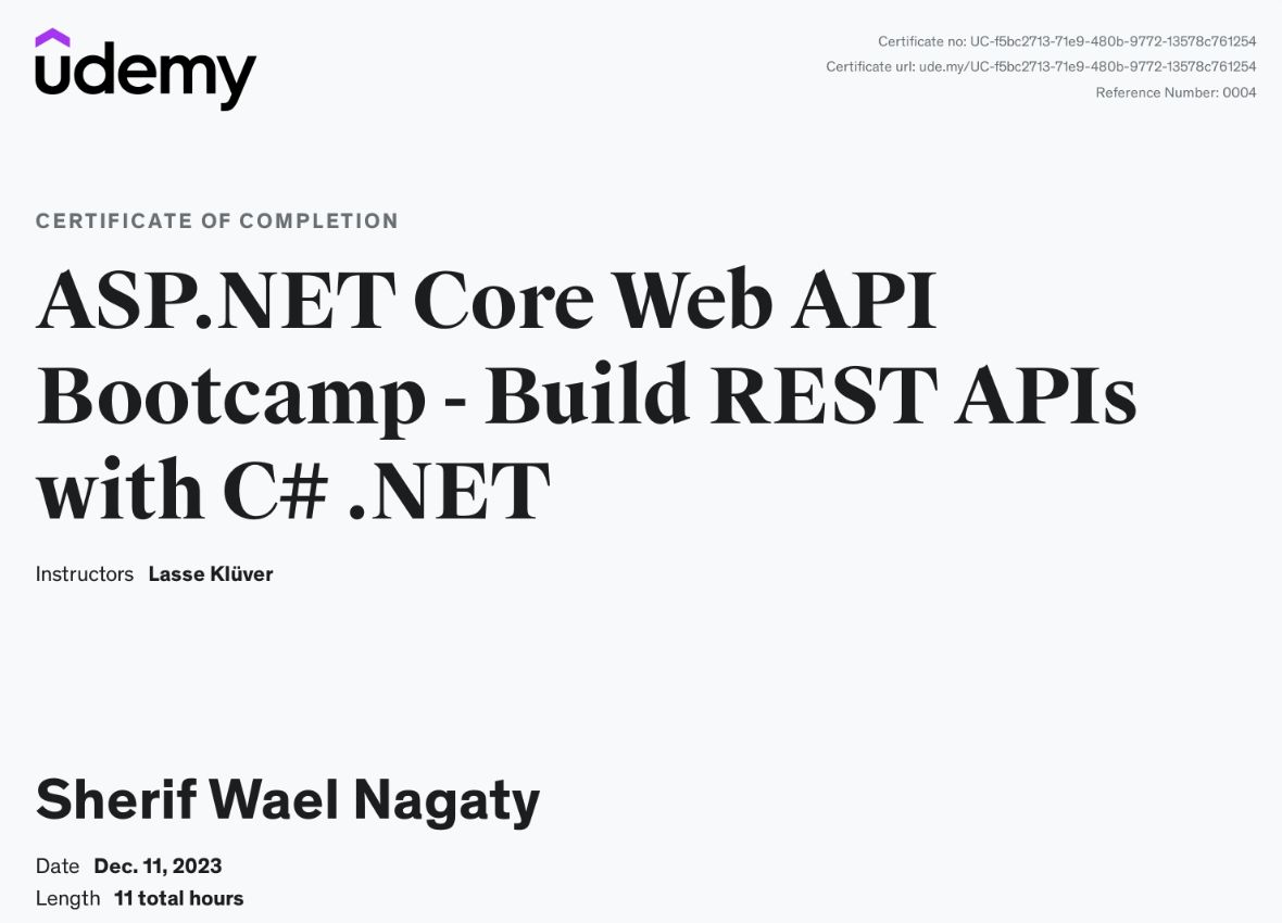 Sherif Wael on LinkedIn: #aspnetcore #webapi #csharp #dotnet #sqlserver ... Sherif Wael on LinkedIn: #aspnetcore #webapi #csharp #dotnet #sqlserver ...