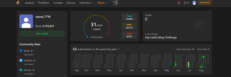 Sayooj p on LinkedIn: 👨💻 Starting My LeetCode Journey! 👨💻 I'm excited ... Sayooj p on LinkedIn: 👨💻 Starting My LeetCode Journey! 👨💻 I'm excited ...