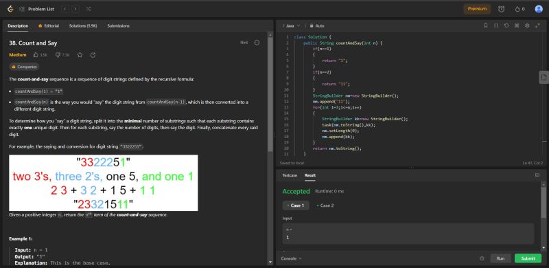 Rani Kushwaha on LinkedIn: #vitbhopal #leetcode #java #vitbhopallions # ... Rani Kushwaha on LinkedIn: #vitbhopal #leetcode #java #vitbhopallions # ...